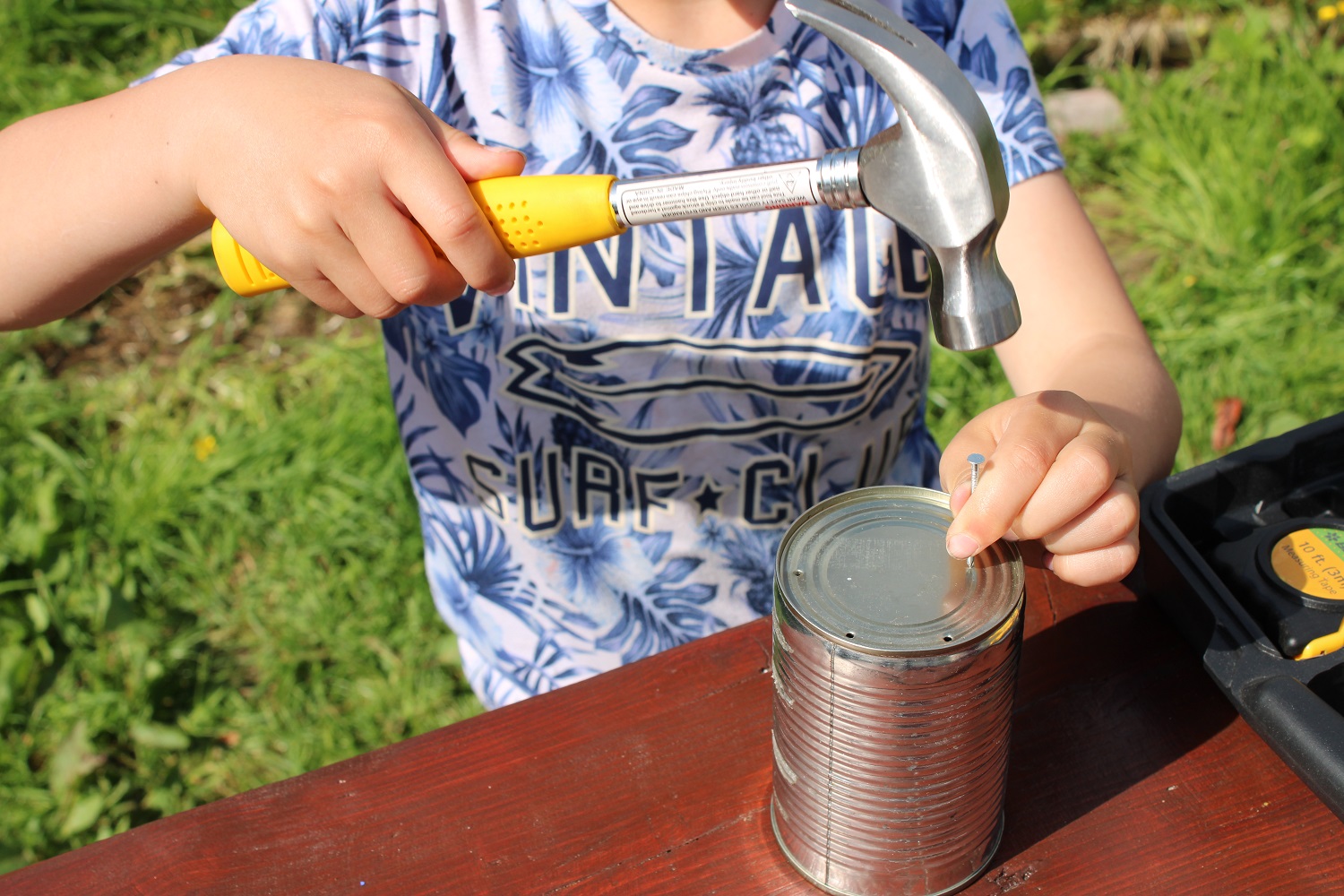 How to Make Colourful Flower Pots from Recycled Tin Cans - The Wild ...