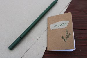 How to Make Monthly Mini Gratitude Journals - The Wild Cherry Farm