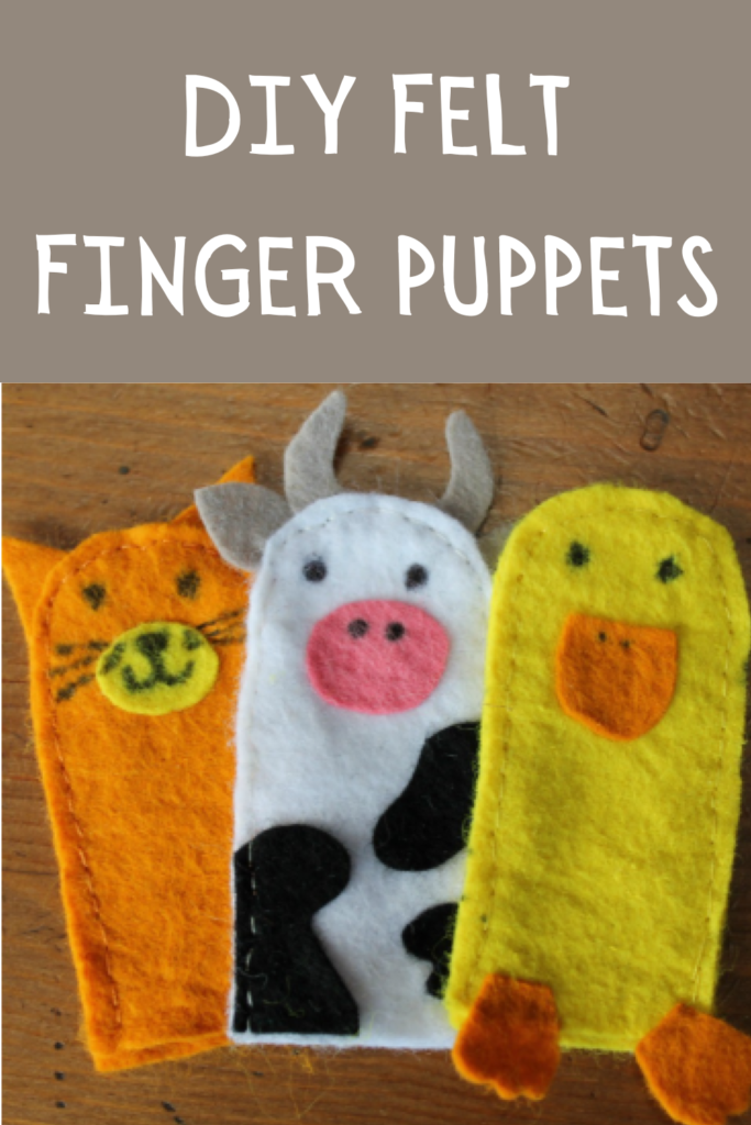 How to Make Felt Finger Puppets - Easy Hand-Sewing Craft