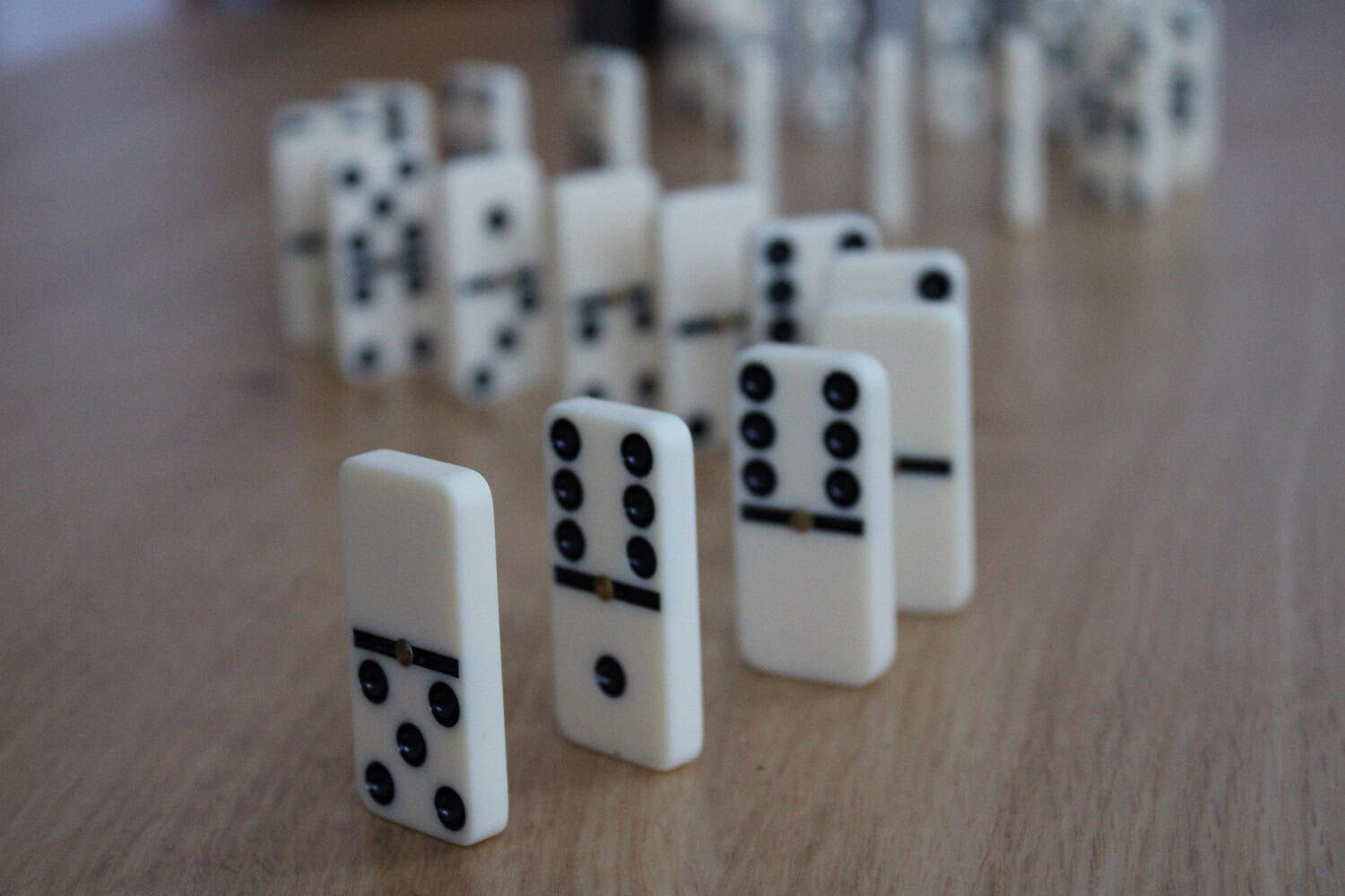 12 Different Games to Play with One Set of Dominoes - The Wild Cherry Farm